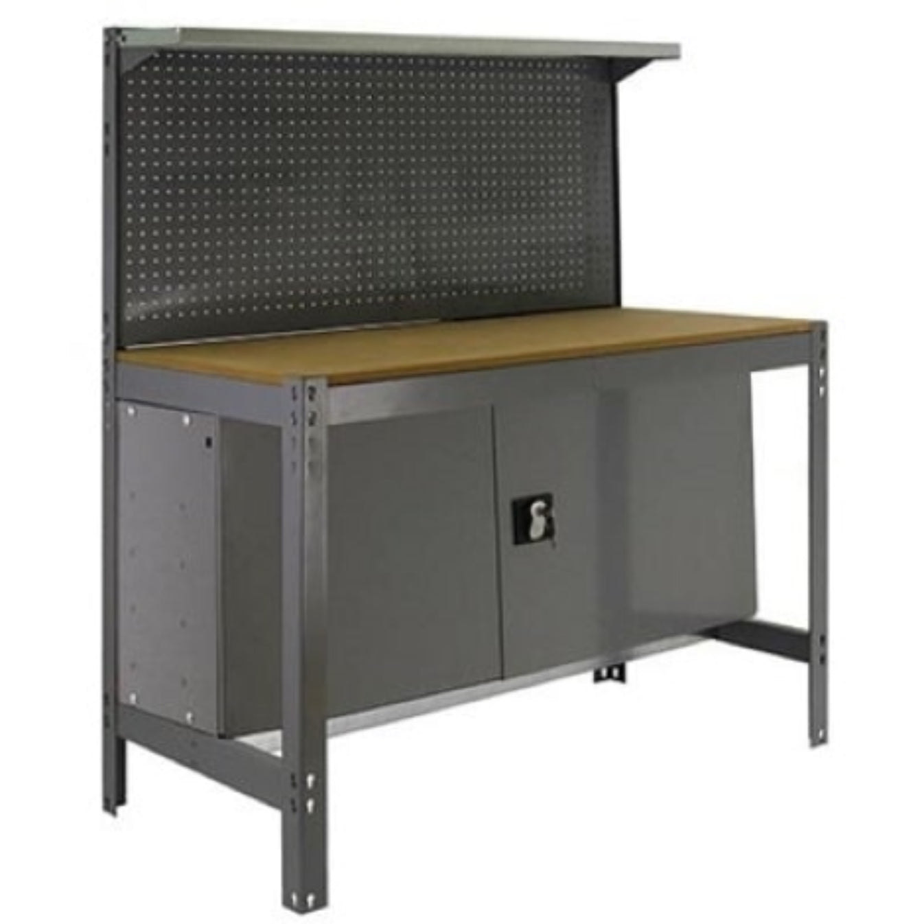 SIMON RACK Etabli garage avec armoire métal | RANGESTOCK