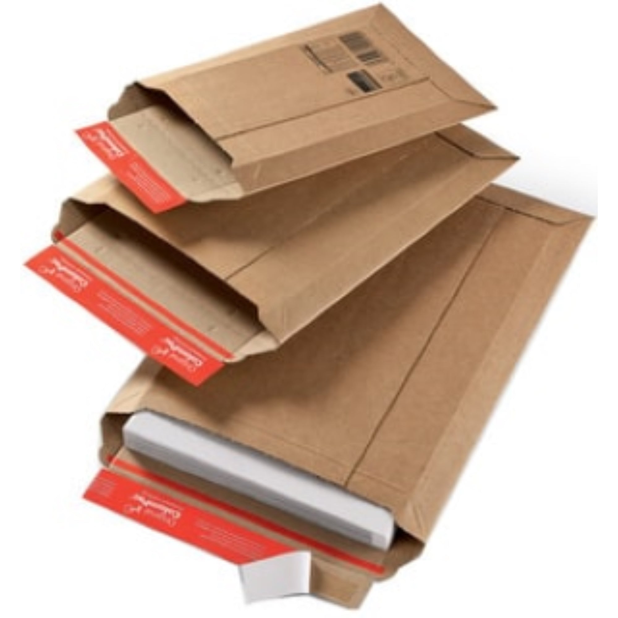 COLOMPAC Pochette expédition en carton ondulé (lot de 100 pcs) – RANGESTOCK