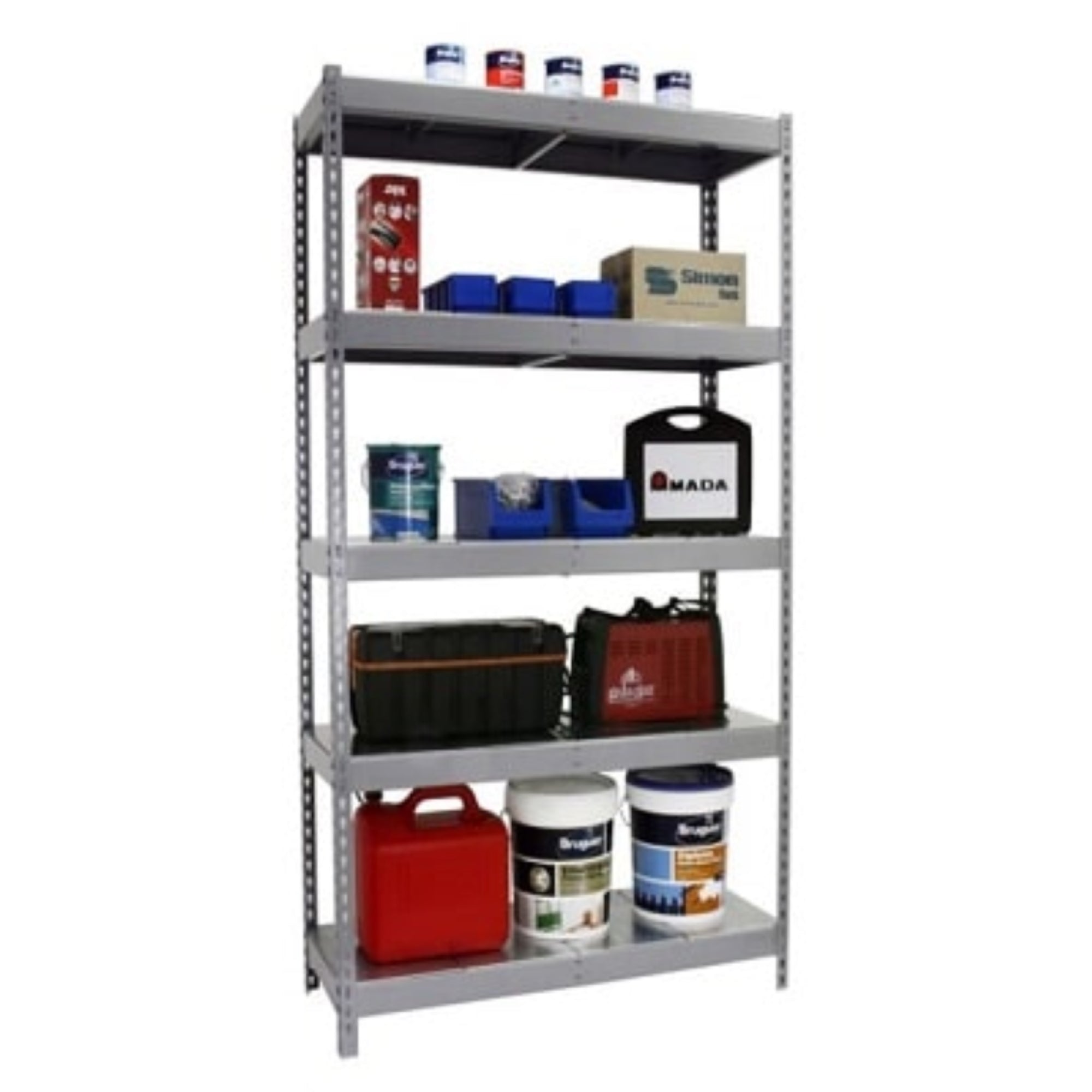 SIMON RACK Rayonnage Ecoforte métal 2000x1200mm 5 niveaux – RANGESTOCK